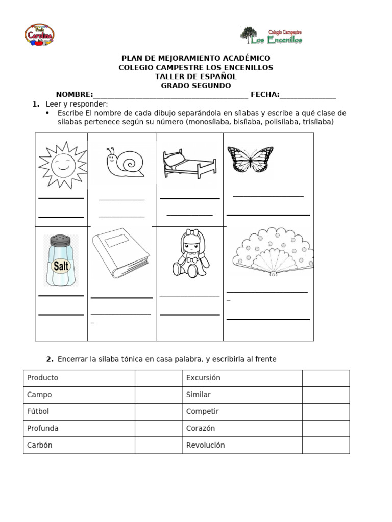 TALLER ESPAÑOL 2° y 3° 21 y 22 NOVIEMBRE-2022..... | PDF | Verbo ...