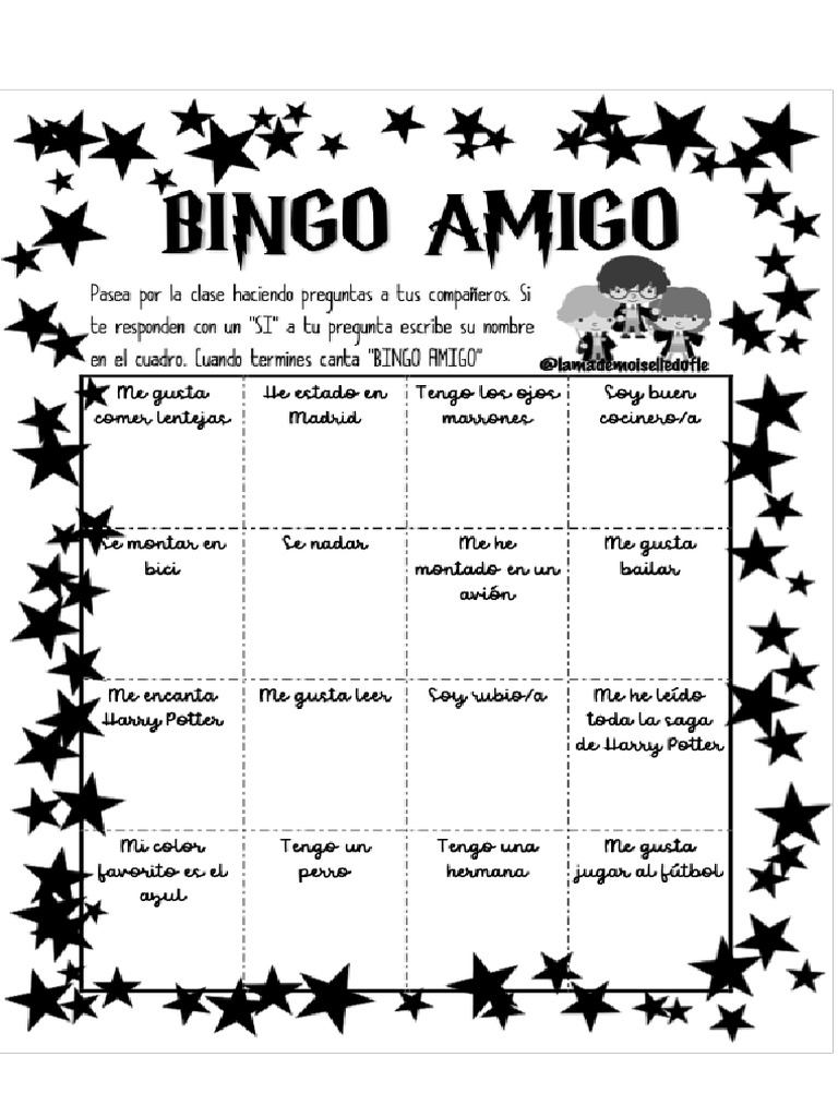 Bingo Amigo 1 | PDF
