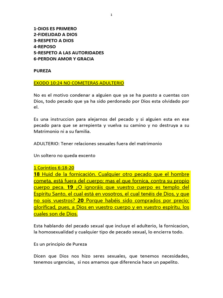 El Peligro del Espíritu de Adulterio | PDF | Adulterio | Pecado