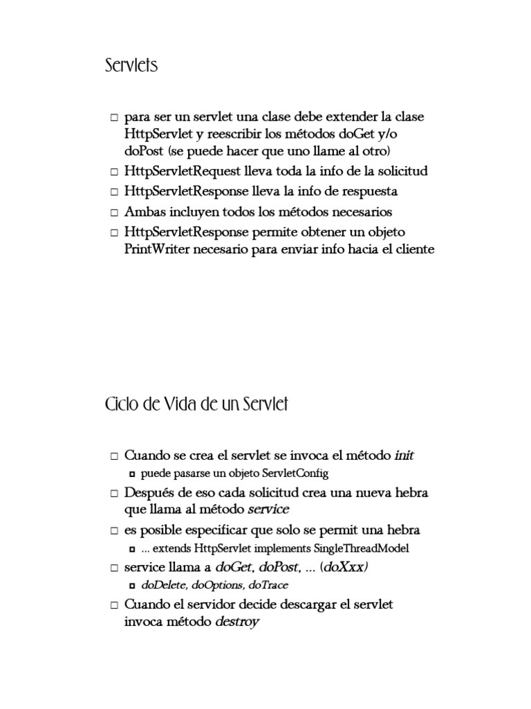 Servlets | PDF | Java Enterprise Platform | Software