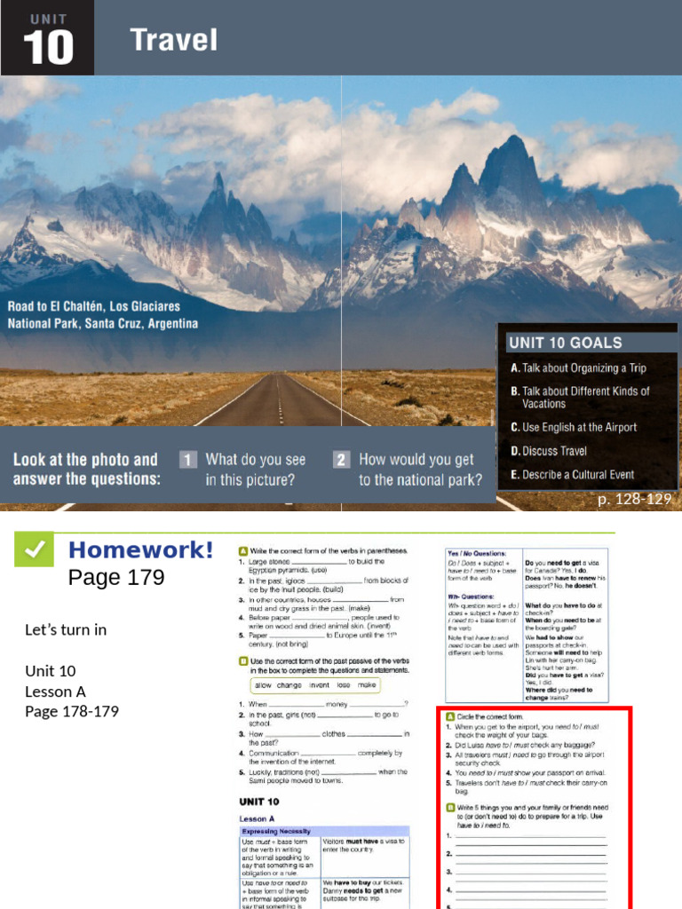 World English Level 2 Unit 10 Powerpoint | PDF