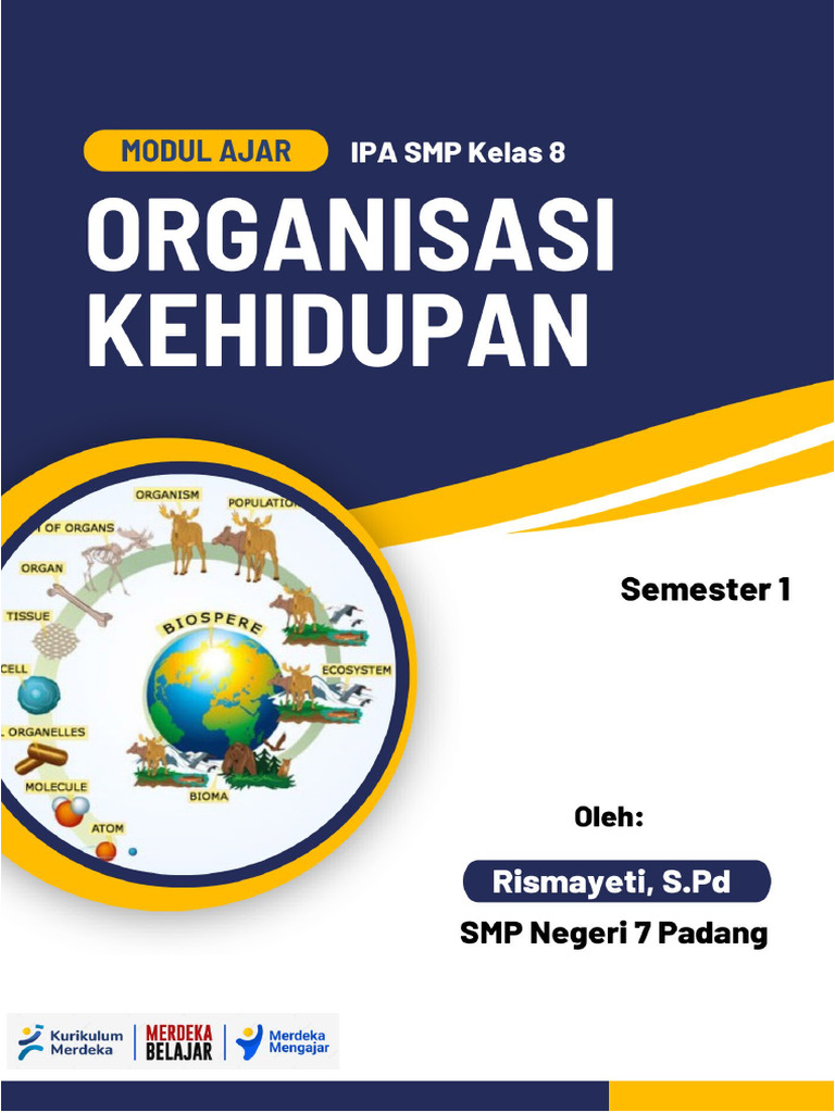 Modul IPA SMP Kelas 8: Struktur Kehidupan | PDF