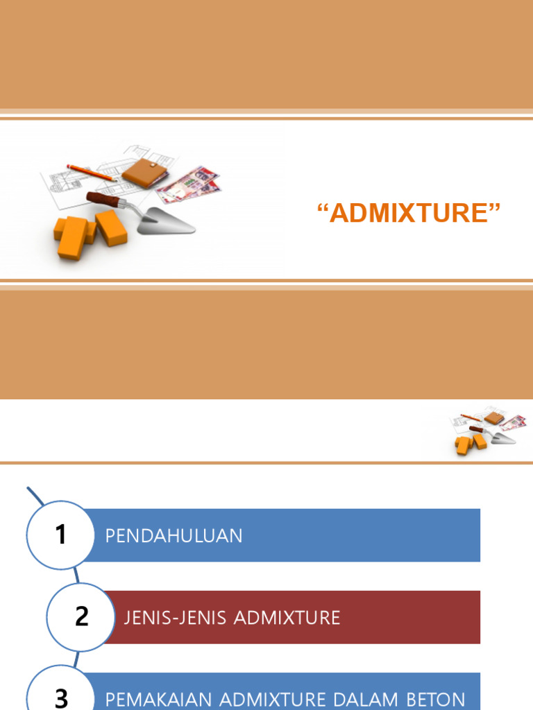 Admixture | PDF