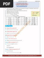 Class 8 Exponents & Powers Worksheet | PDF