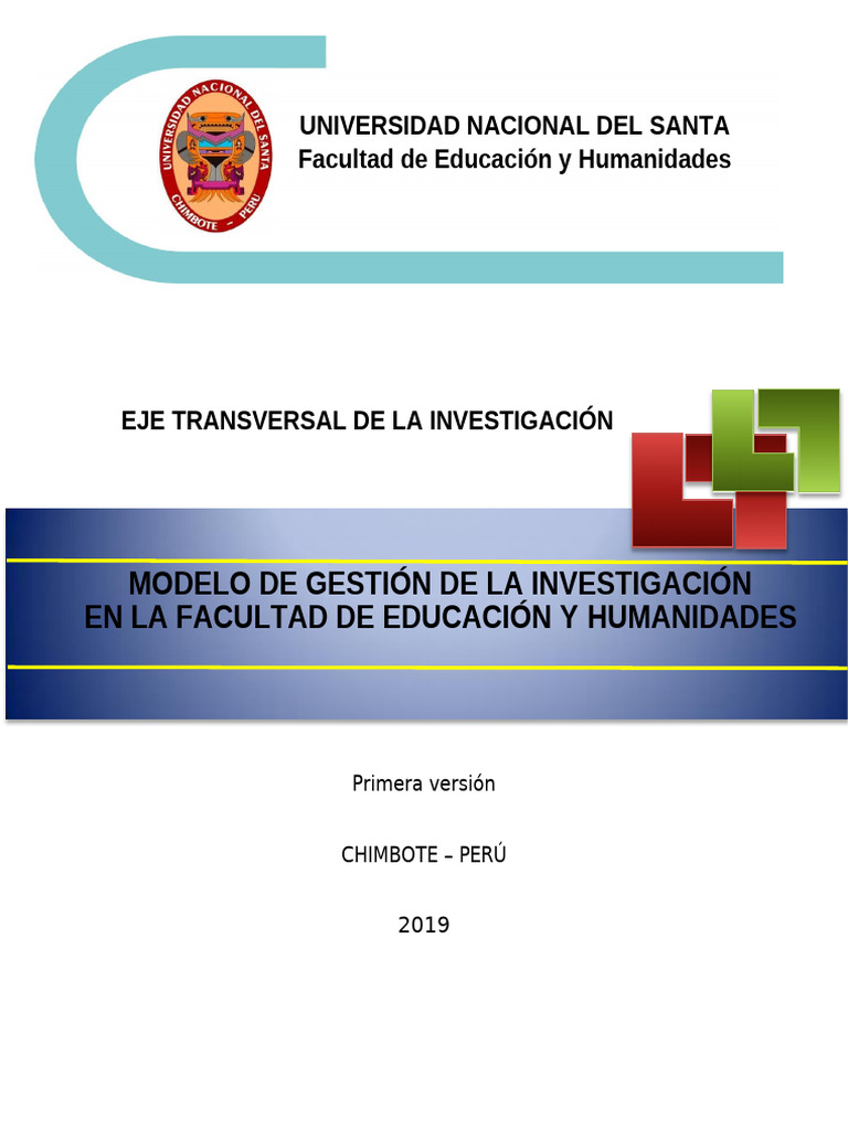 Modelo de Investigacion Feh - Productos Acreditables Ep Derecho | PDF ...
