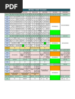 NEW Class Time Table 2025 26 | PDF