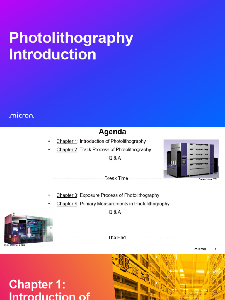 Photolithography Process Overview | PDF | Photolithography | Physical ...