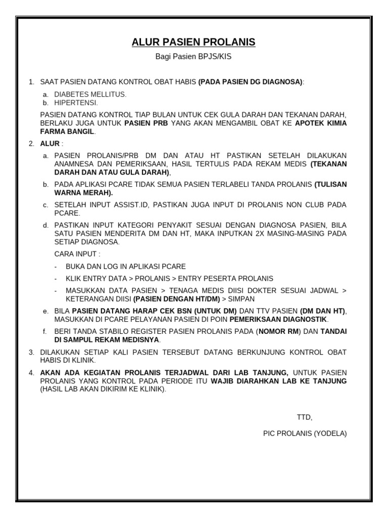 Alur Pasien Rujuk Balik | PDF