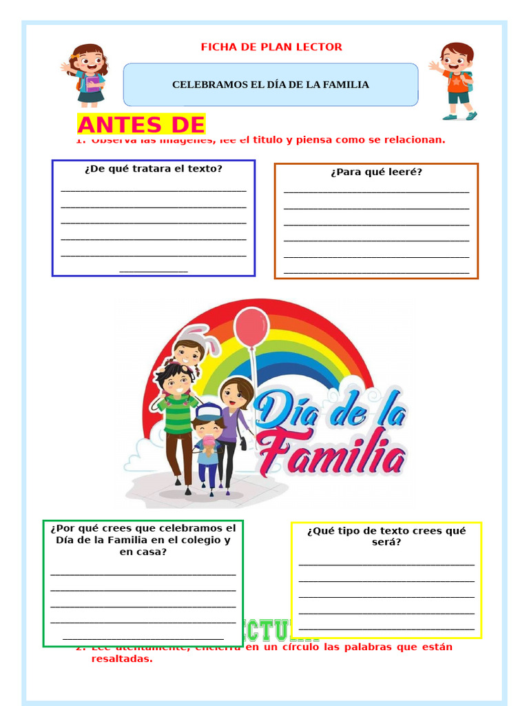 Importancia del Día de la Familia | PDF | Amor