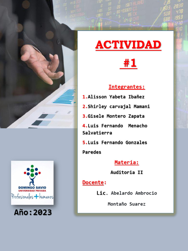 Actividad 1 Terminada | PDF