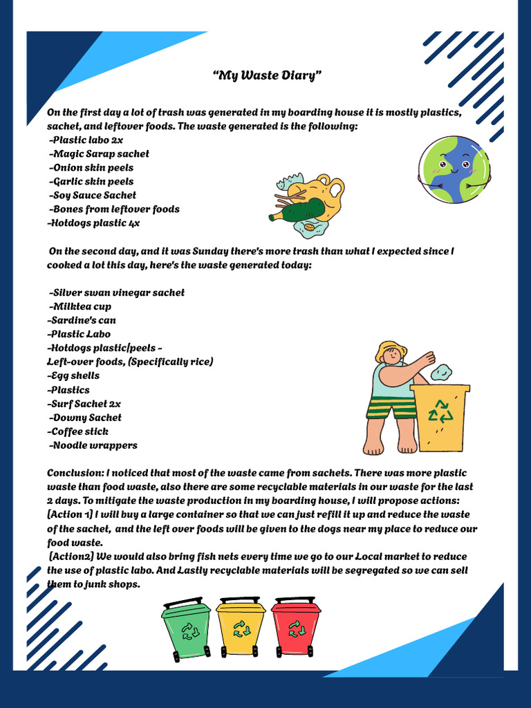 Waste Diary | PDF