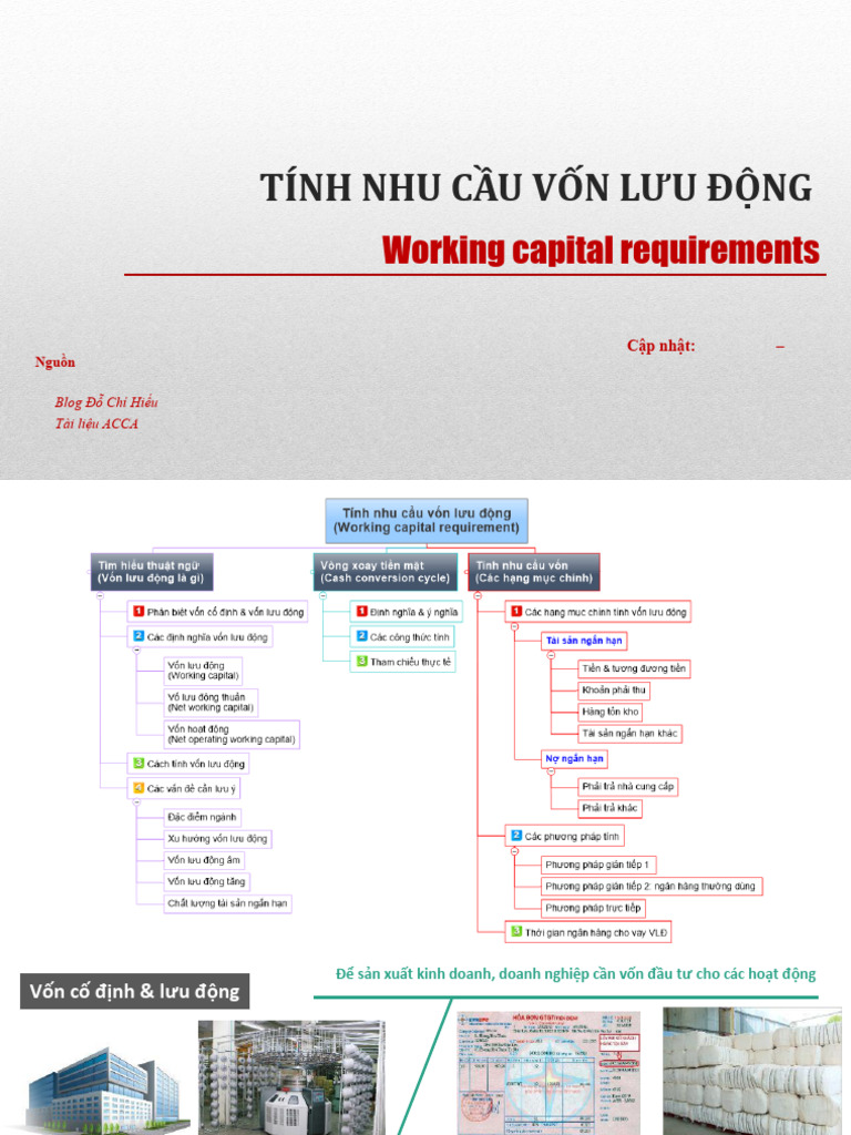 Tinh Nhu Cau Von Luu Dong | PDF