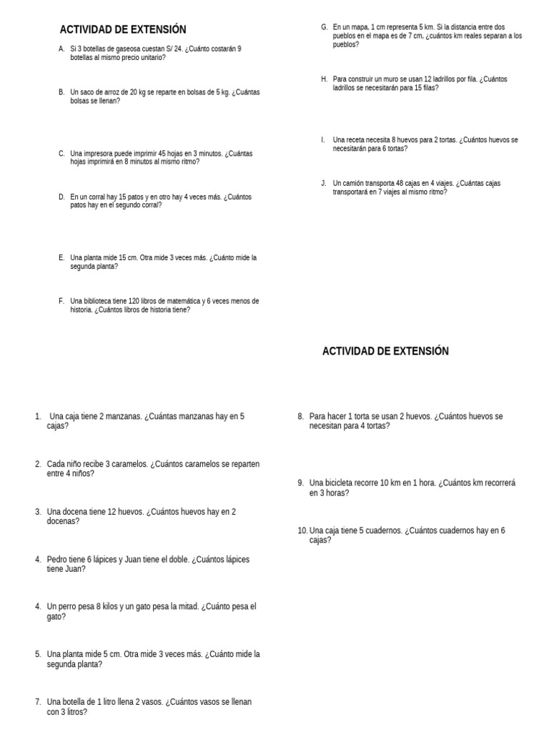 Actividad de Extensión | PDF