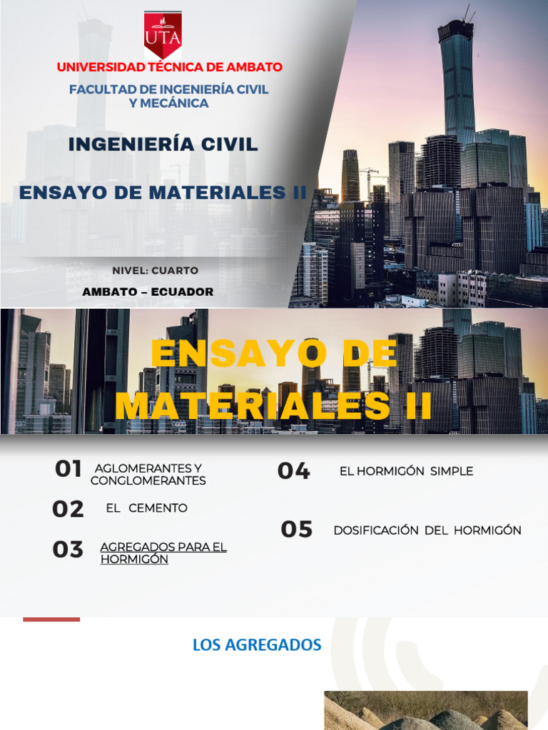 Agregados | PDF | Hormigón | Agua