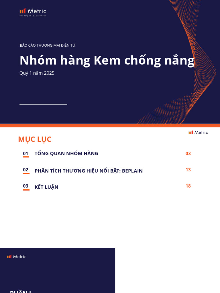 (Demo) Báo Cáo Nhóm Hàng Kem Chống Nắng Q1-2025 | PDF