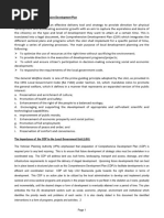 LGU Comprehensive Development Plan | PDF