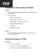 Ehlers & Clark PTSD Model Overview | PDF | Psychological Trauma ...
