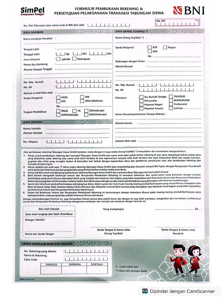 Form Burek Simpel | PDF