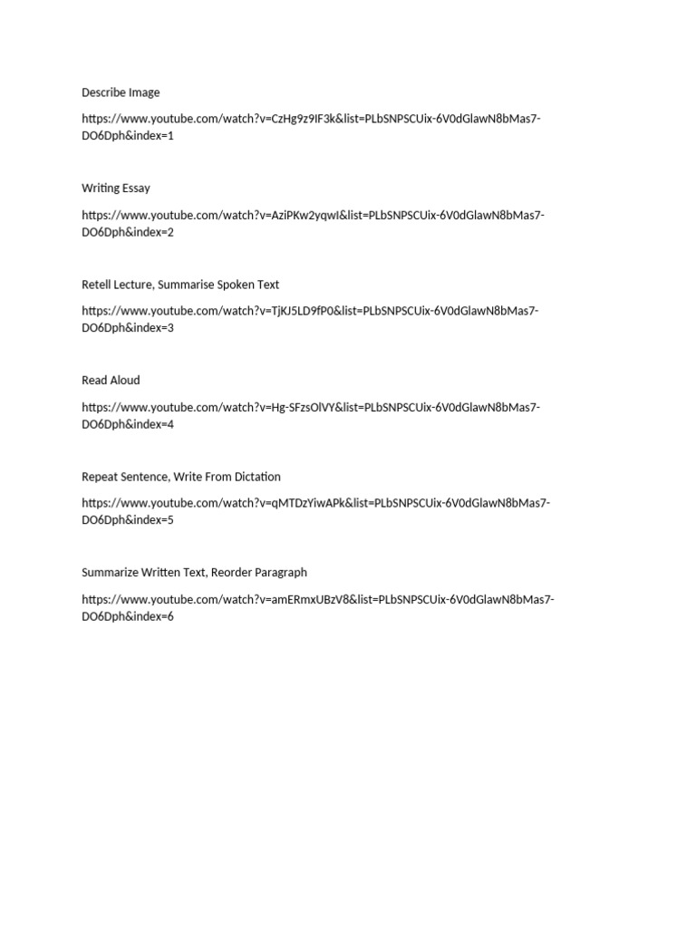 Video Tutorials | PDF