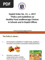 Deped Order No. 13 S. 2017 | PDF | Self-Improvement | Wellness