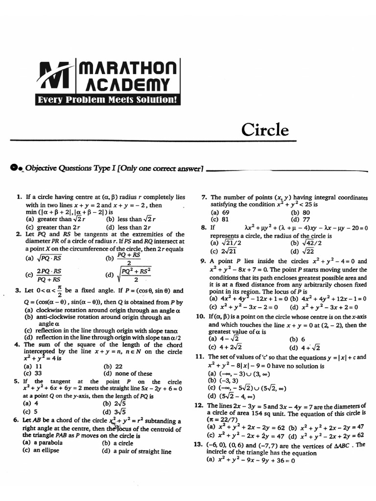 Circle 2 | PDF