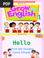 Comptine en Anglais The Hello Song Carolyn Graham | PDF