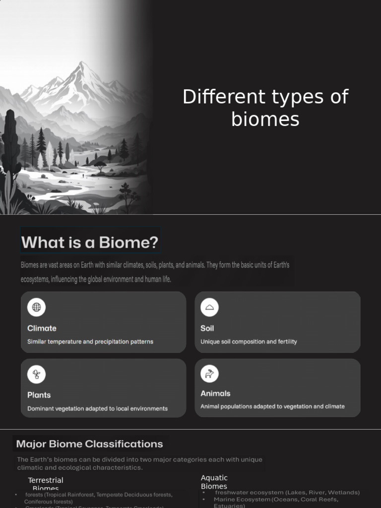 Module 3 Biomes | PDF