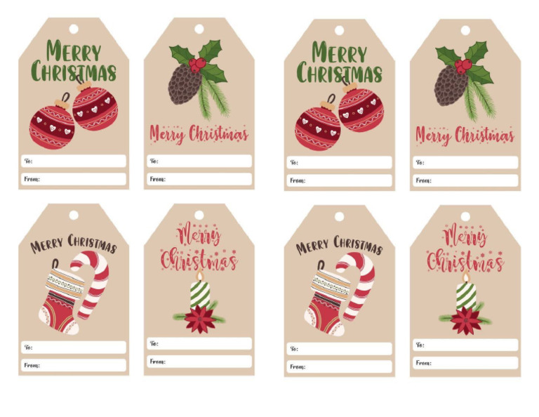 Xmas Tag | PDF