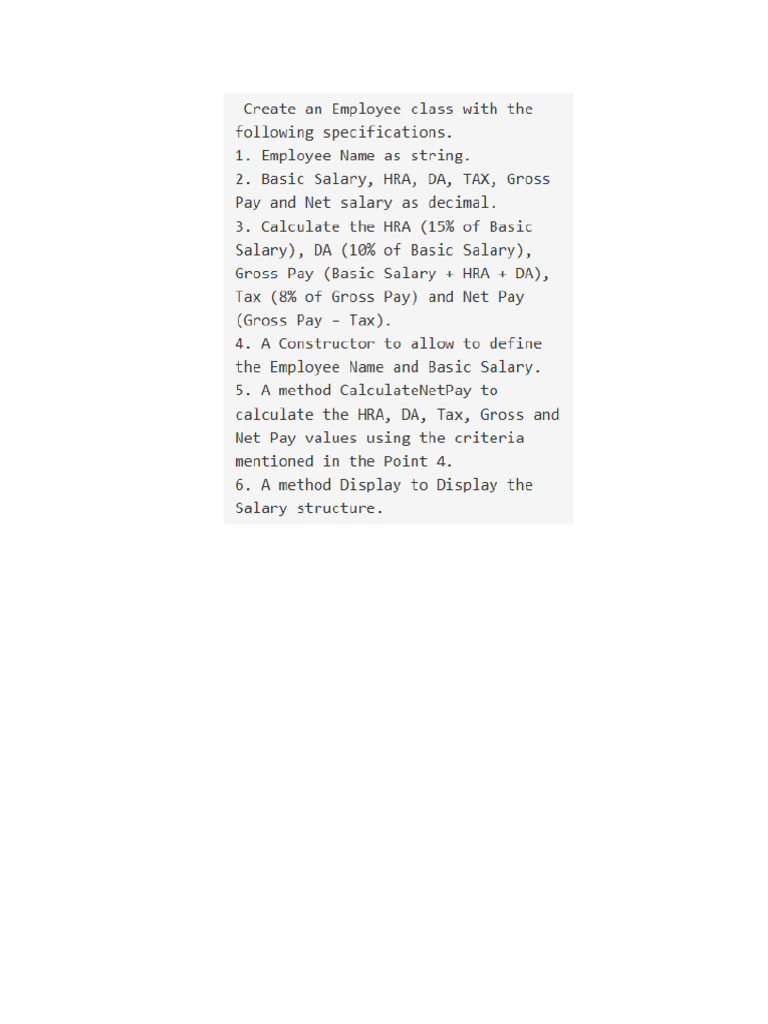 Visual Programming Practice Programs | PDF