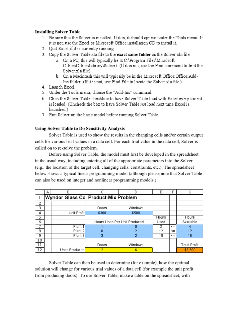 using-solver-table-microsoft-excel-spreadsheet
