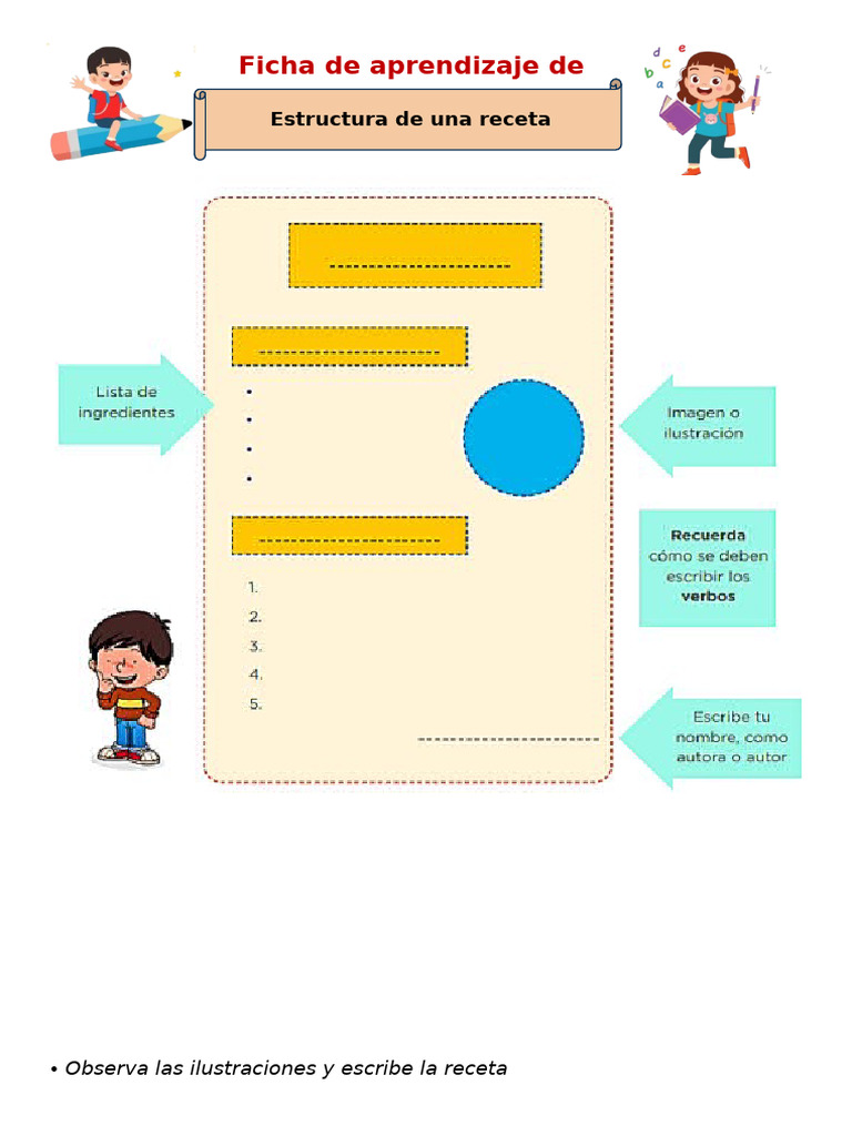 Ficha Textos Instructivos | PDF