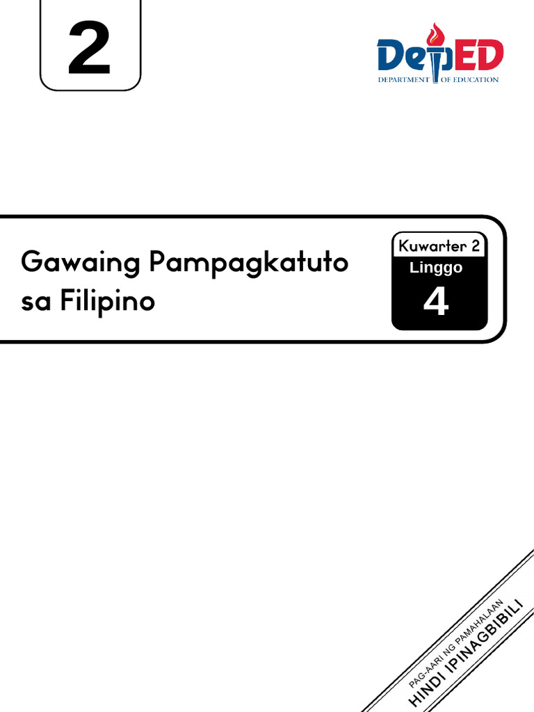 Finalized Las-Filipino 2 QTR 2 Week 4ramos V2a | PDF