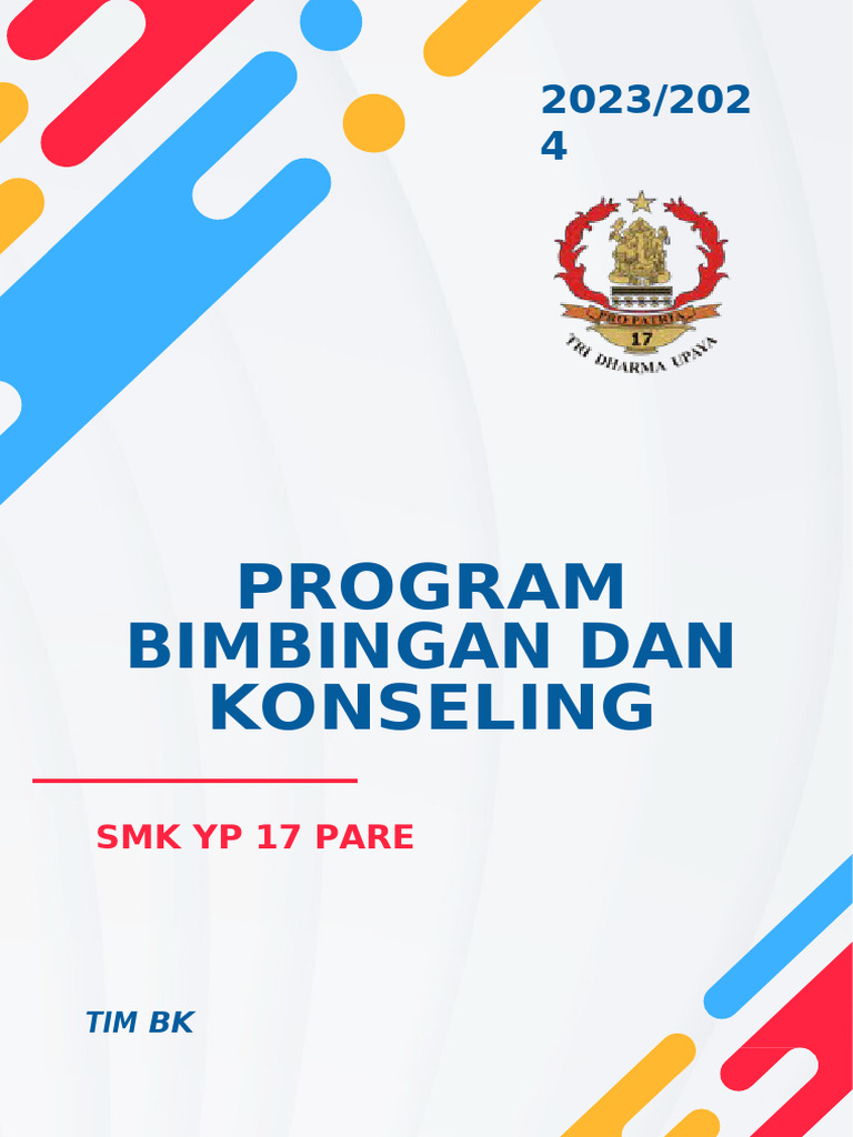 34.1 Dokumen Program Layanan BK Dalam Bidang Pengembangan Pribadi, Sosial, Akademik, Dan Karir ...