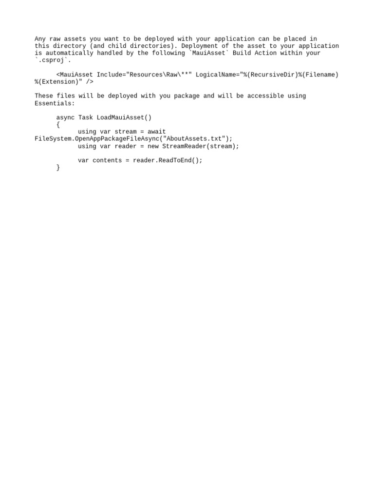 About Assets | PDF