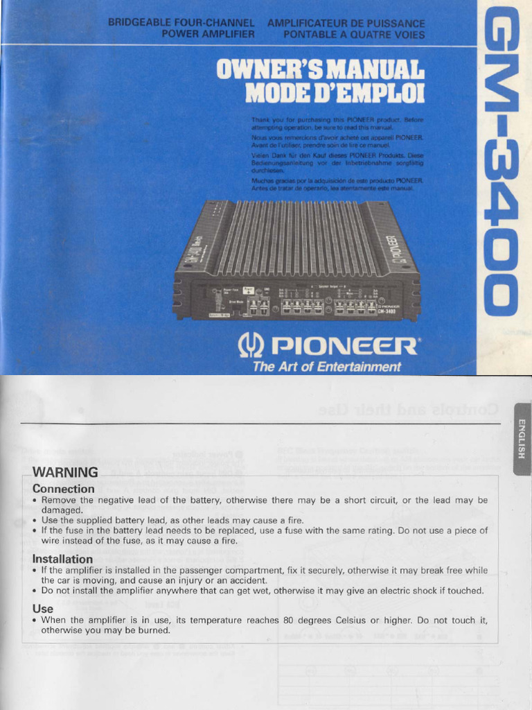 GM 3400 | PDF