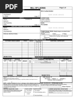 Old Dominion Freight Bill of Lading | PDF | Cargo | Common Law