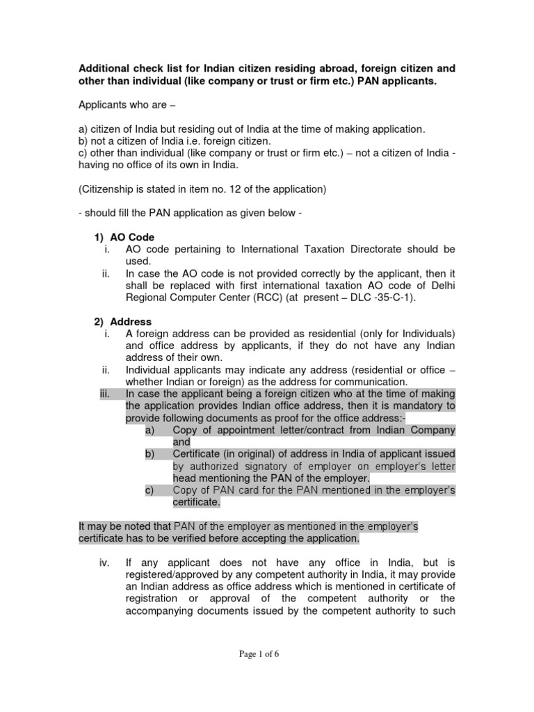 Additional Guidelines | PDF | Identity Document | Official Documents