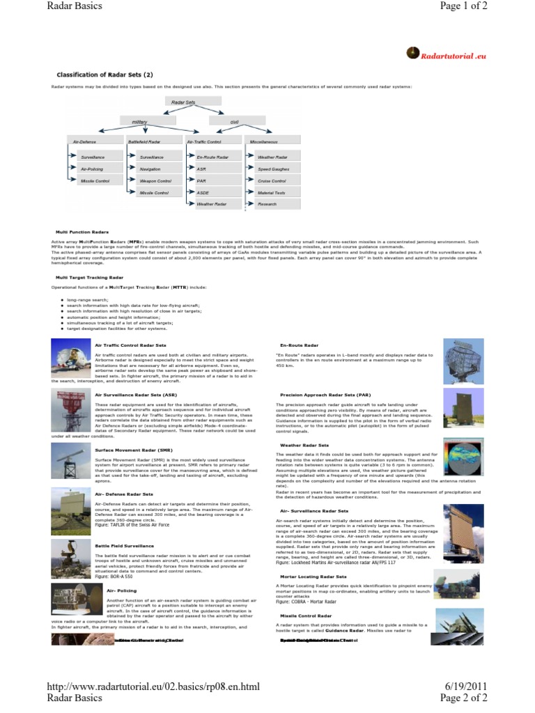 WWW - Radartutorial.eu - Rp08.En | PDF | Radar | Air Traffic Control