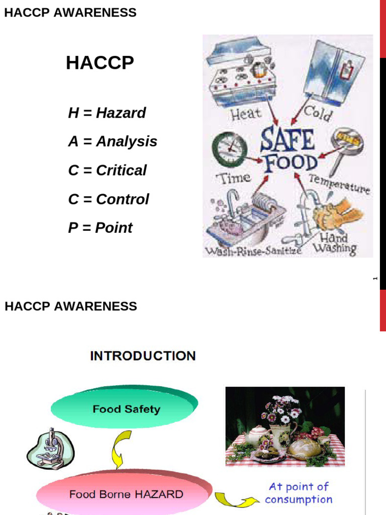 HACCP Awareness: 12 Essential Steps | PDF