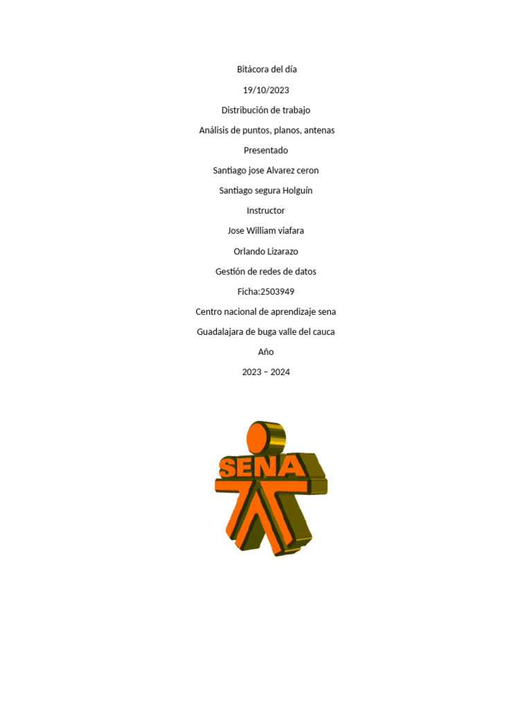 Bitácora Del Día | PDF