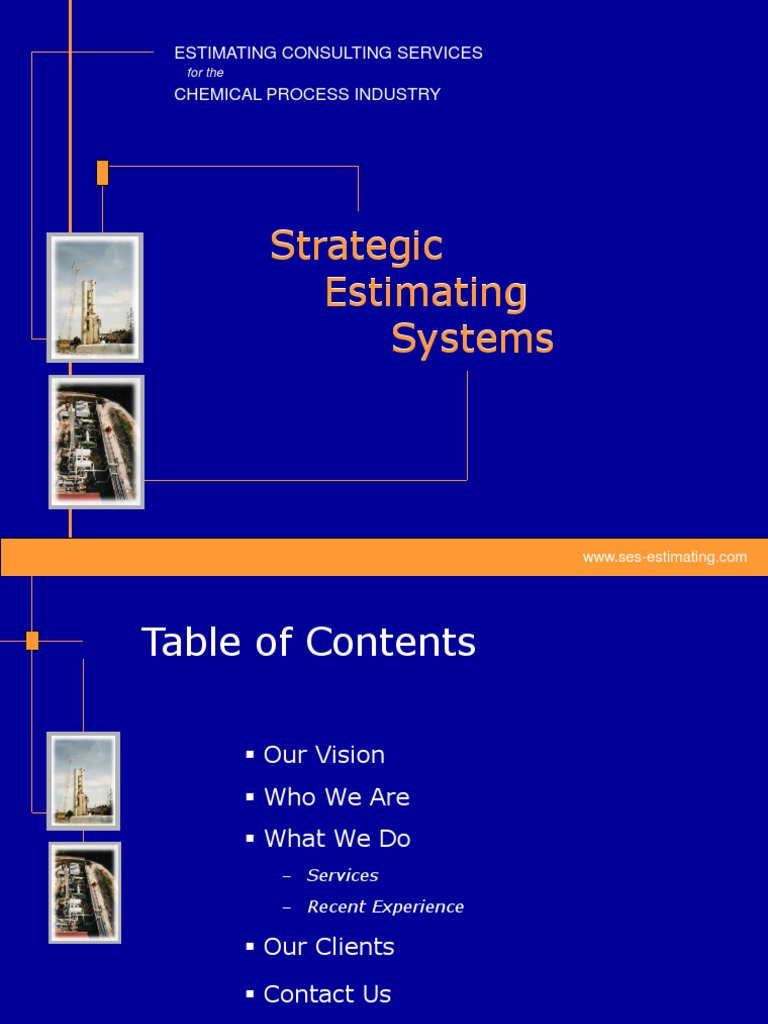 Strategic Cost Estimation | PDF | Oil Refinery | Dow Chemical Company