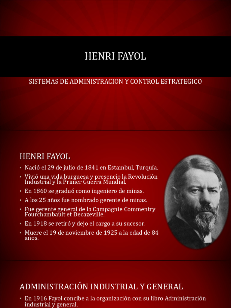 Proceso Administrativo según Fayol | PDF