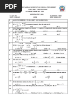 CSSC Class 12 Math QP Paper 2 | PDF | Function (Mathematics) | Equations