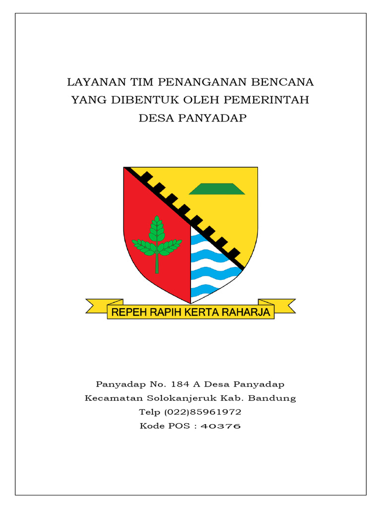 Layanan Tim Penanganan Bencana | PDF