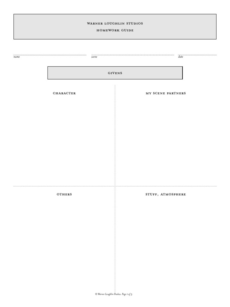 WLS Homework Worksheet | PDF