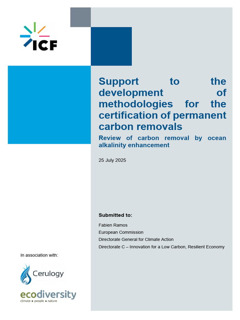 Icf CRCF Oae Review Jul2025 | PDF | Ph | Alkalinity