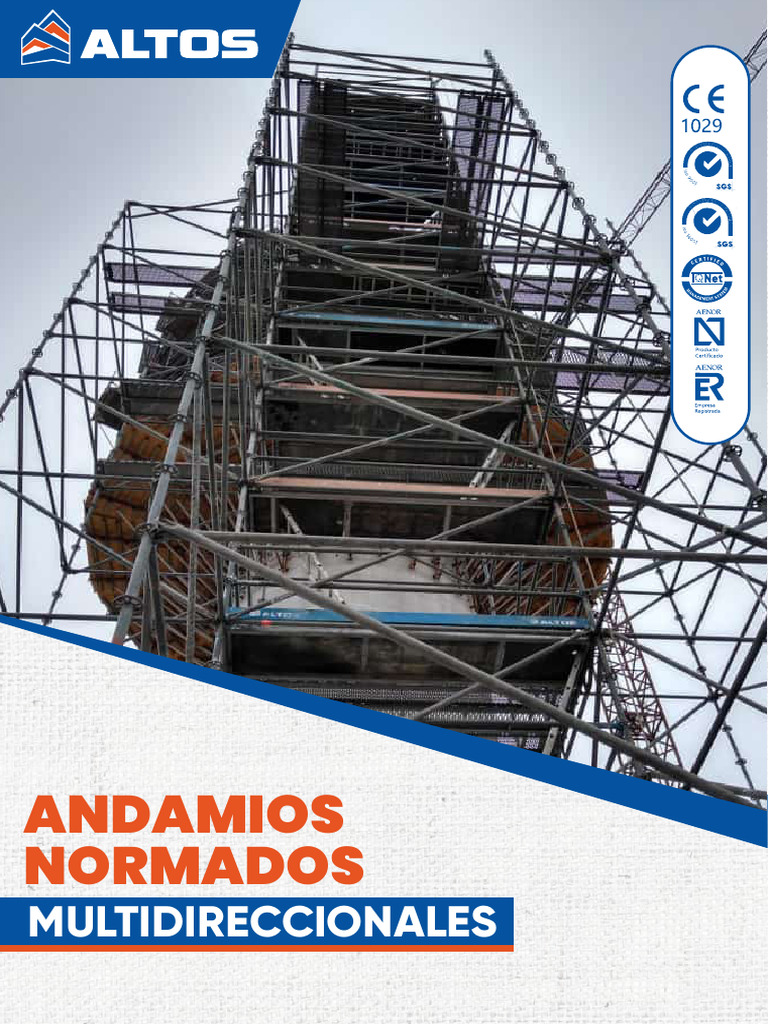 Andamios Multidireccionales | PDF | Materiales de construcción | Materiales