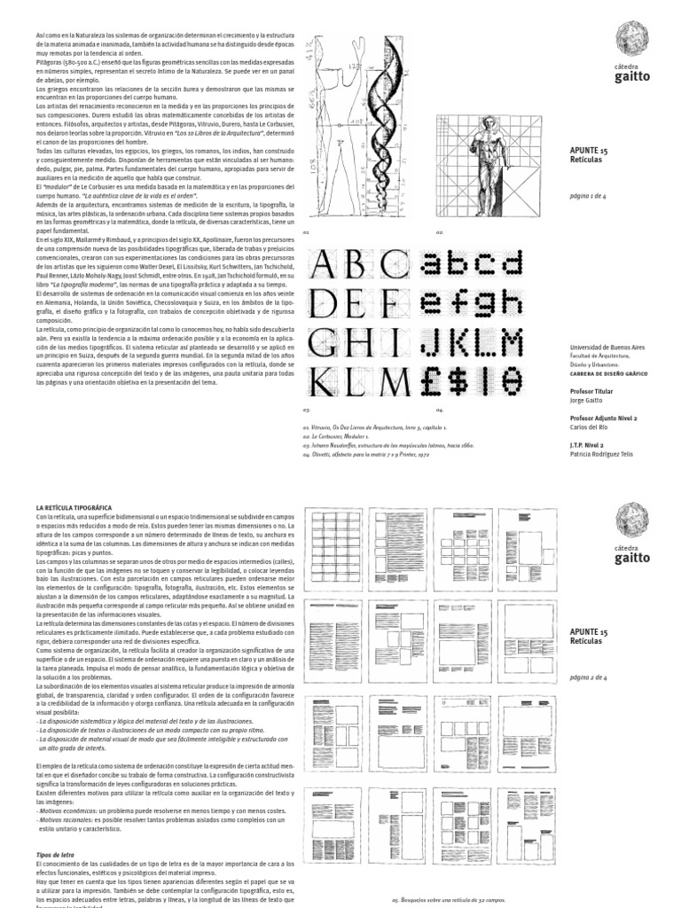 Retículas en Diseño Gráfico: Guía Esencial | PDF | Diseño gráfico | Diseño