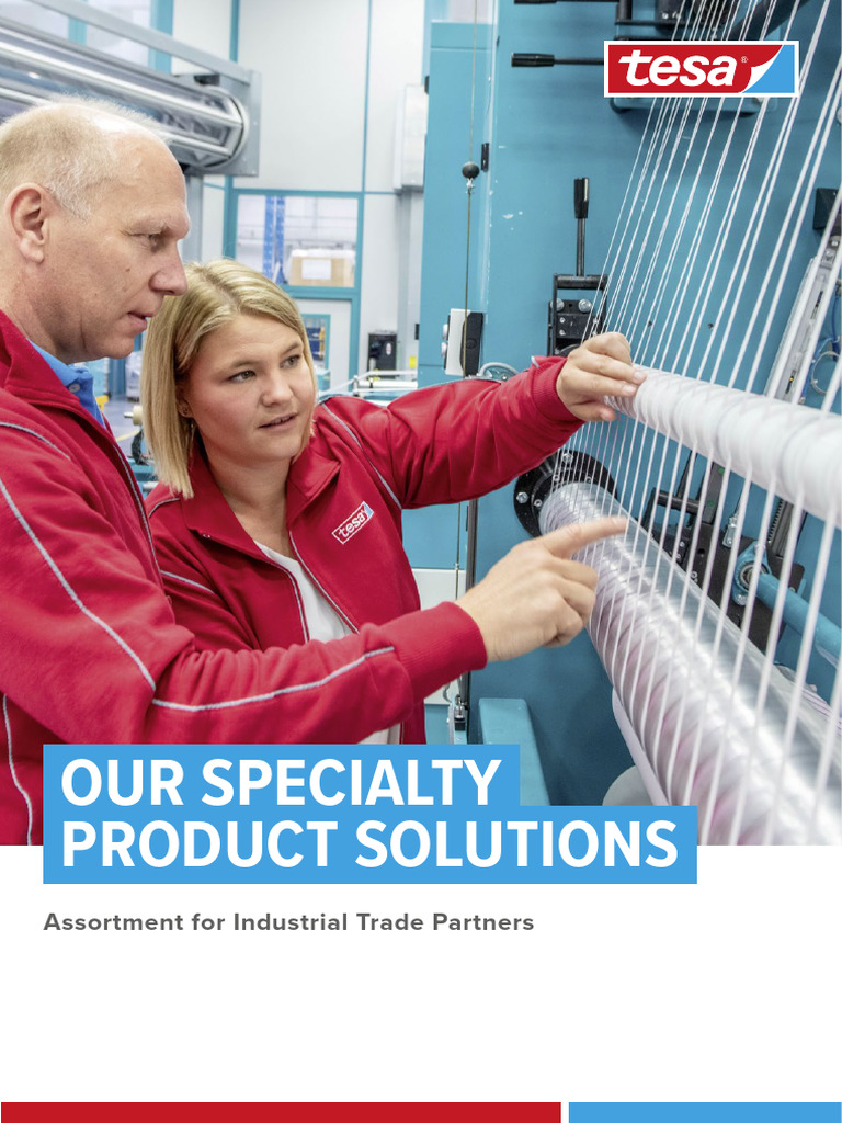 tesa Product Solutions Catalog | PDF | Adhesive | Adhesion