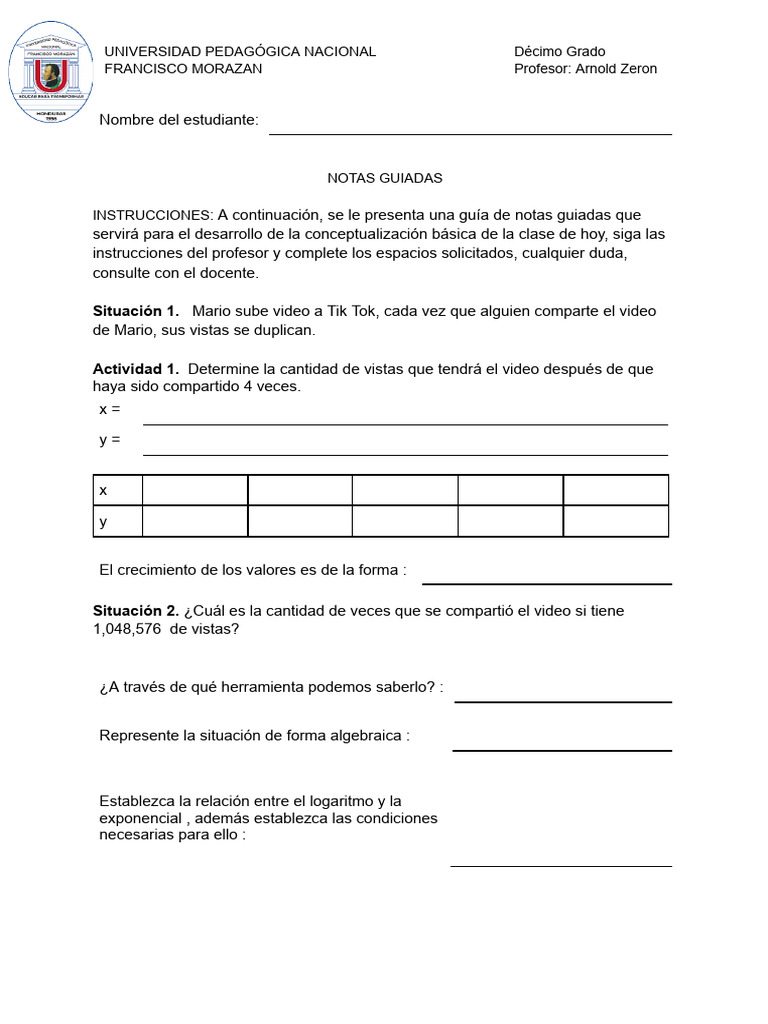Notas Guiadas (5) | PDF